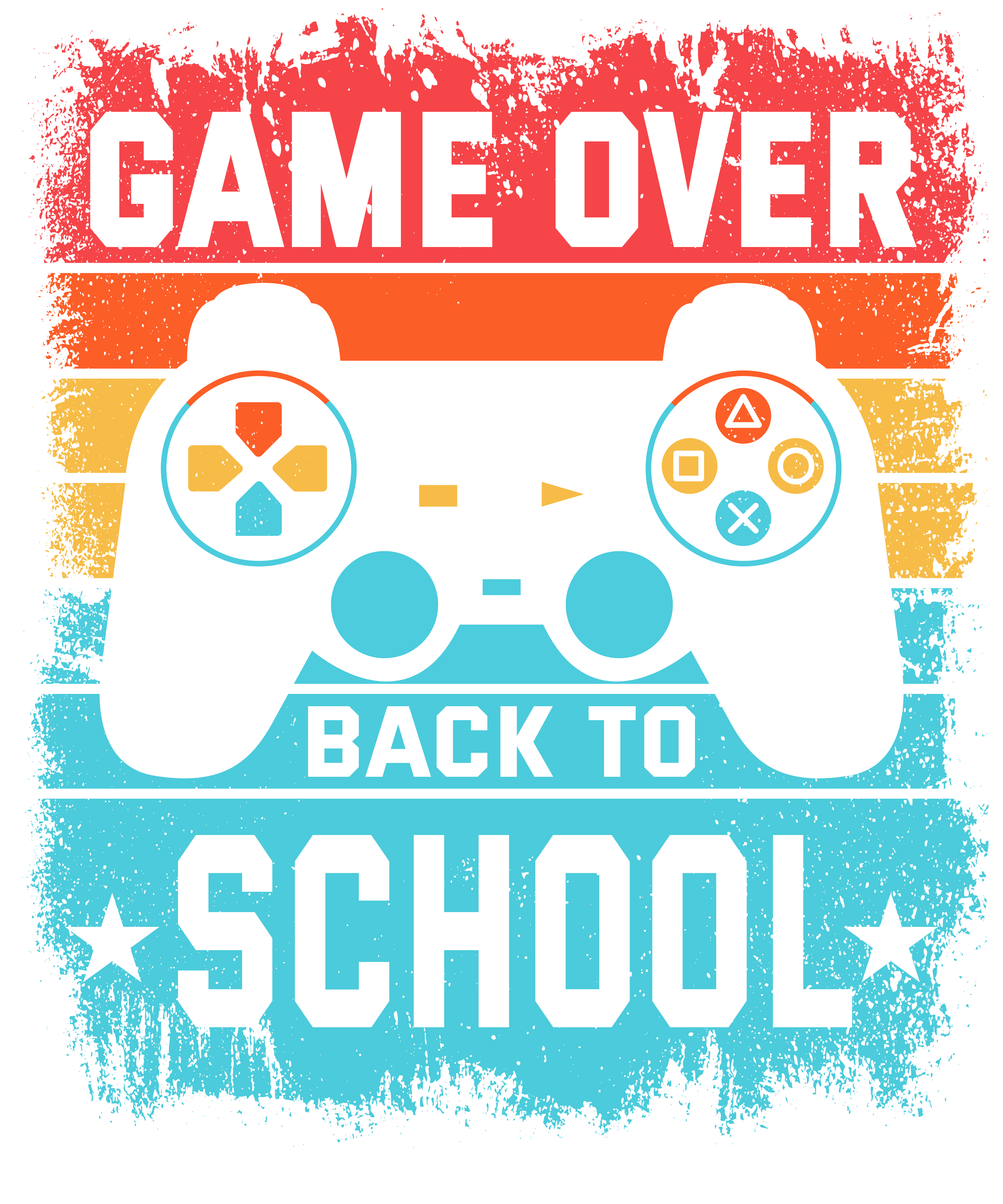 GAME OVER BACK 2 SCHOOL – ON THE SPOT DESIGNS